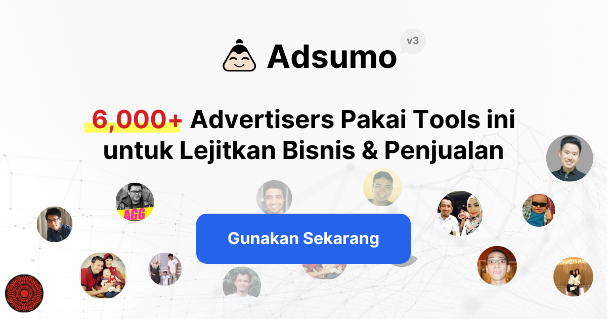 Adsumo: Sewa Akun Facebook Ad Whitelist Terbaik